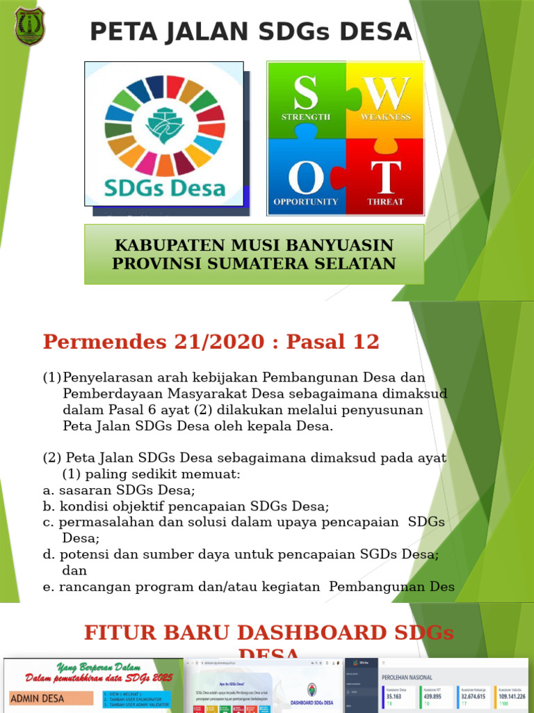 Peta Jalan SDGs Desa--1 | PDF