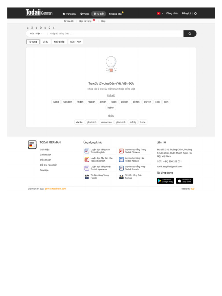 German Todainews Dict 2025 | PDF