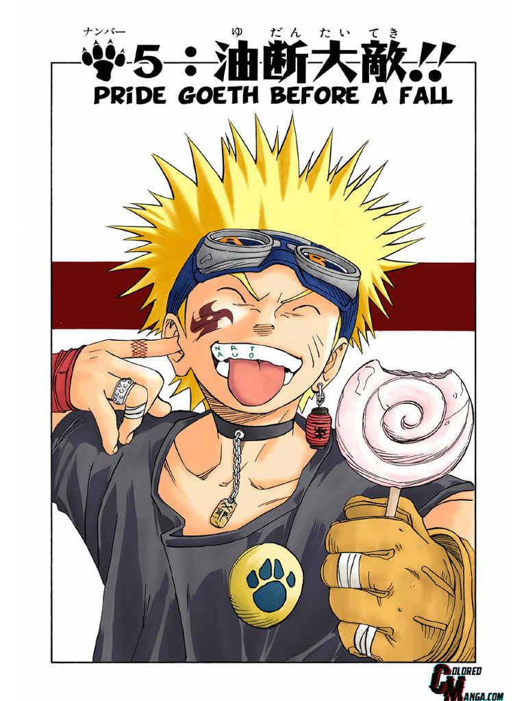 Naruto Colored Chapter 005 | PDF