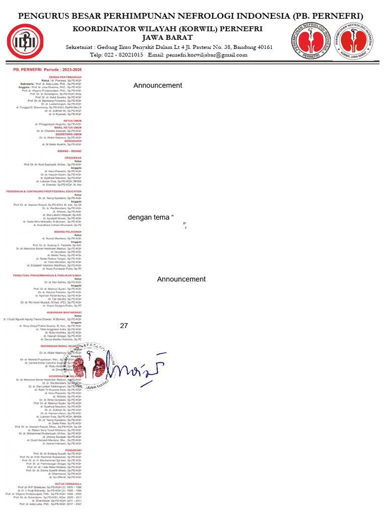 Surat Undangan Peserta SDJ 2025 | PDF