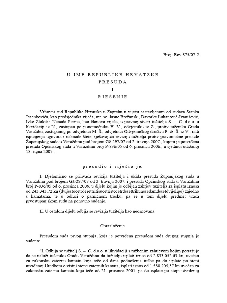 VSRH Rev 875 - 2007-2 | PDF