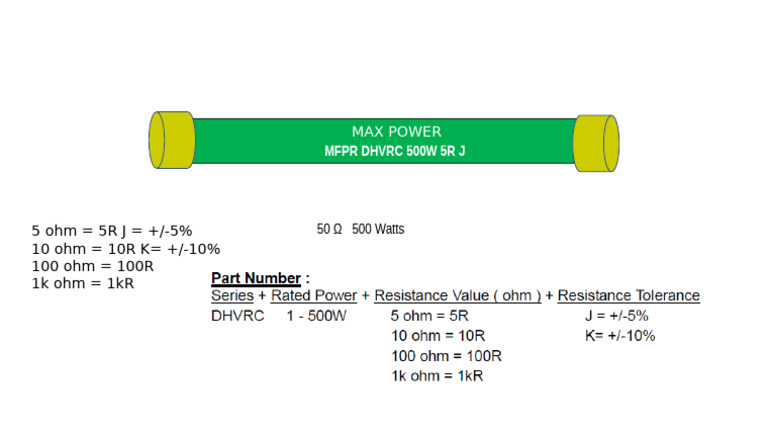 Resistor Power Ratings Explained | PDF