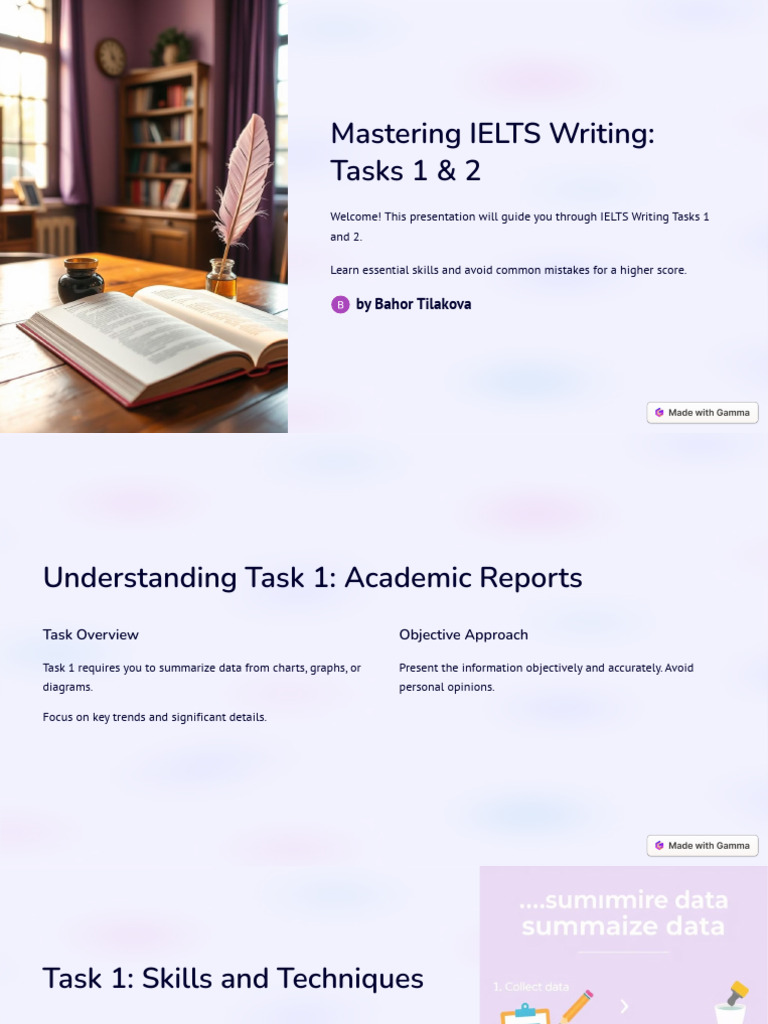 IELTS Writing Mastery: Tasks 1 & 2 Guide | PDF | Essays | International ...