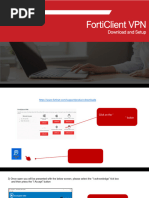 FortiClient VPN Setup & 2FA Guide | PDF | Qr Code | Authentication