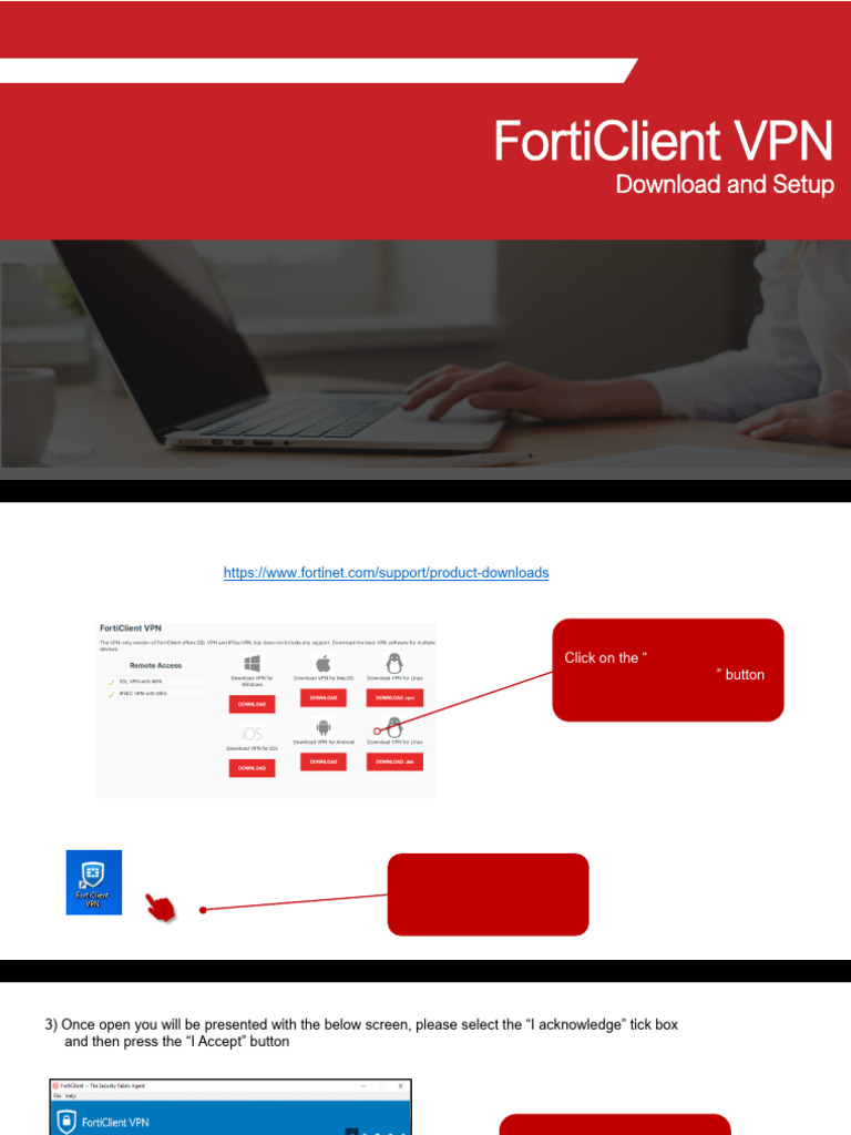 FortiClient Installation and Setup Guide | PDF | Virtual Private Network | Icon (Computing)