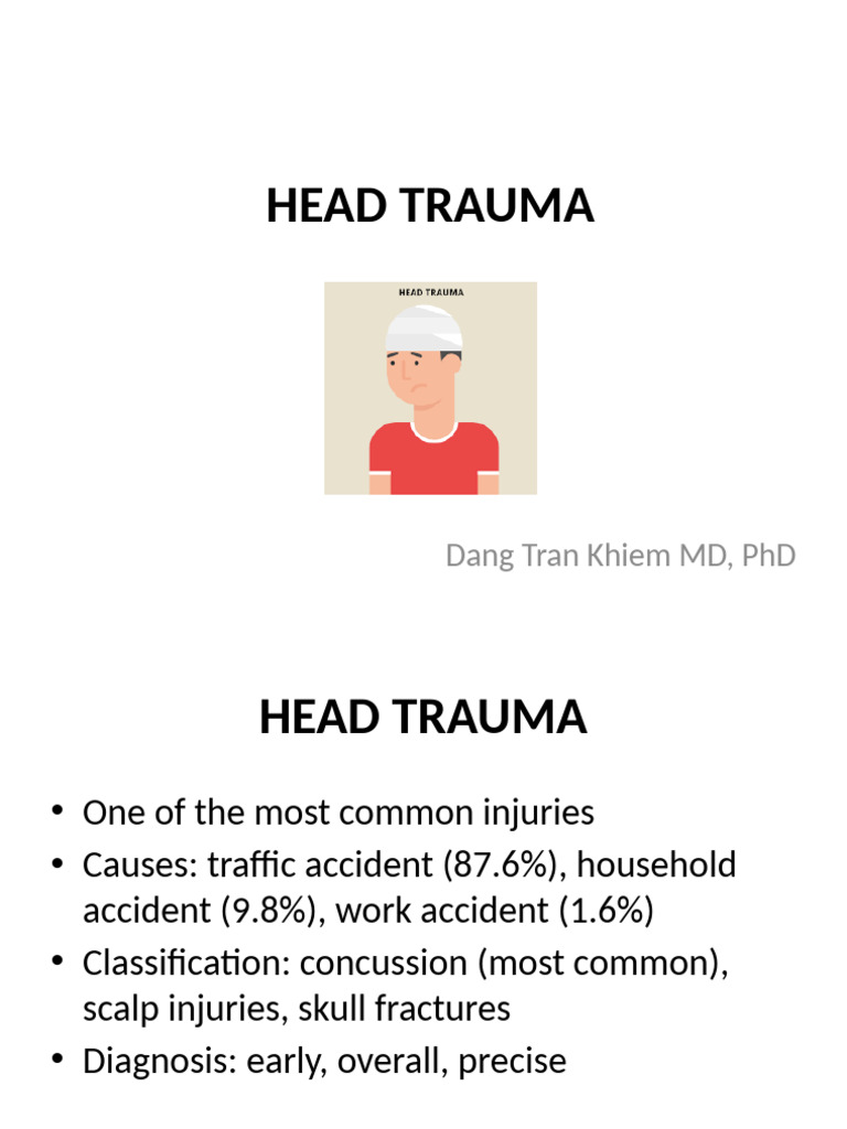 Head Trauma - Penetrating Wounds | PDF | Traumatic Brain Injury ...