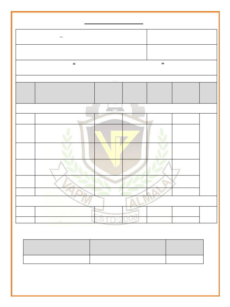Micro Project Evaluation Sheet Template | PDF