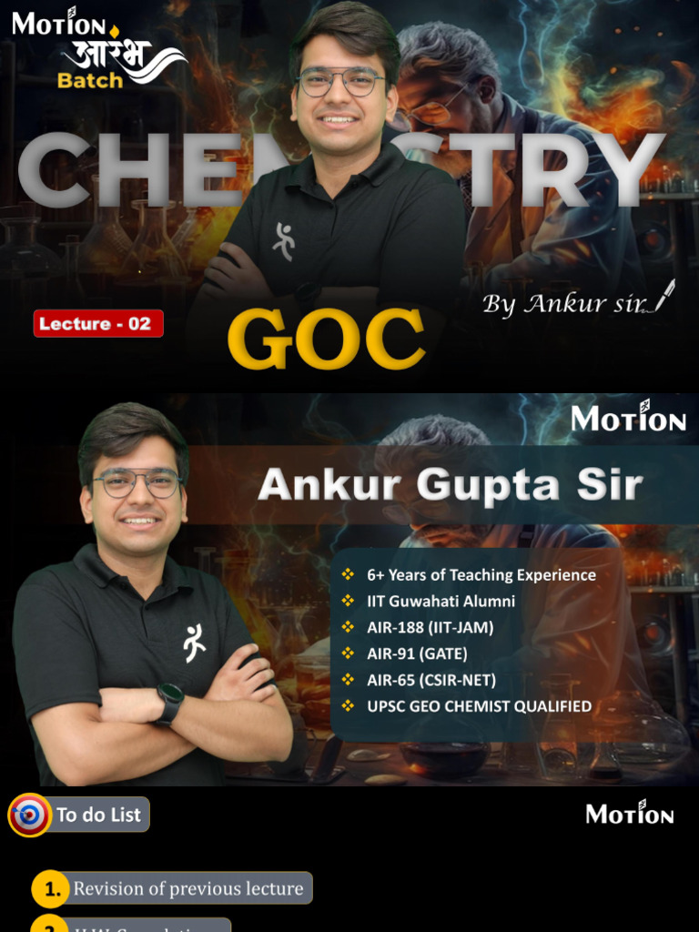 GOC - Lec - 02 - Ankur Gupta Sir | PDF