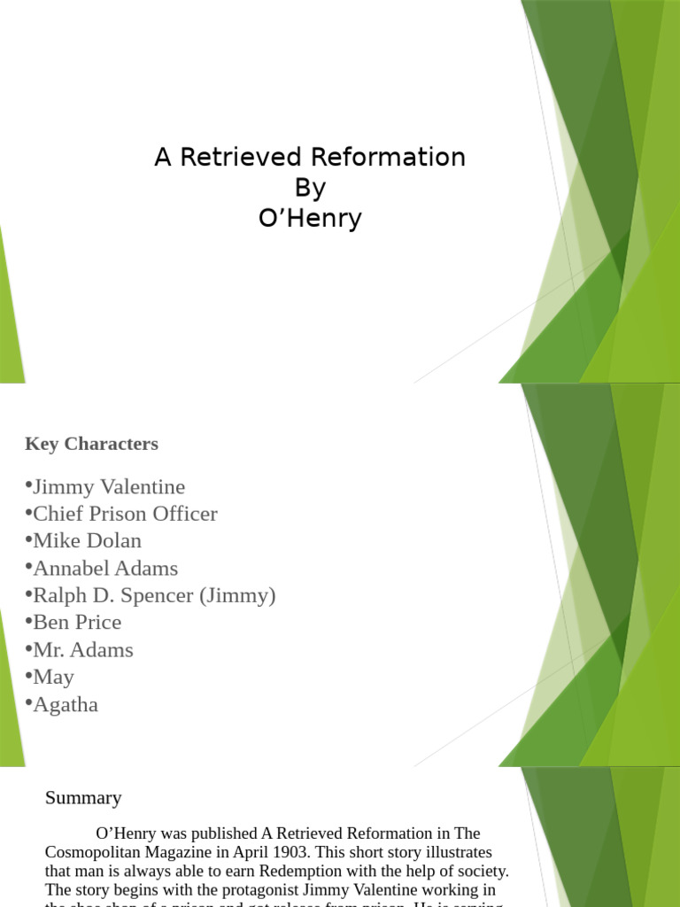A Retrieved Reformation | PDF