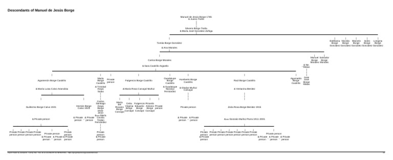 Borge Family Genealogy Overview | PDF