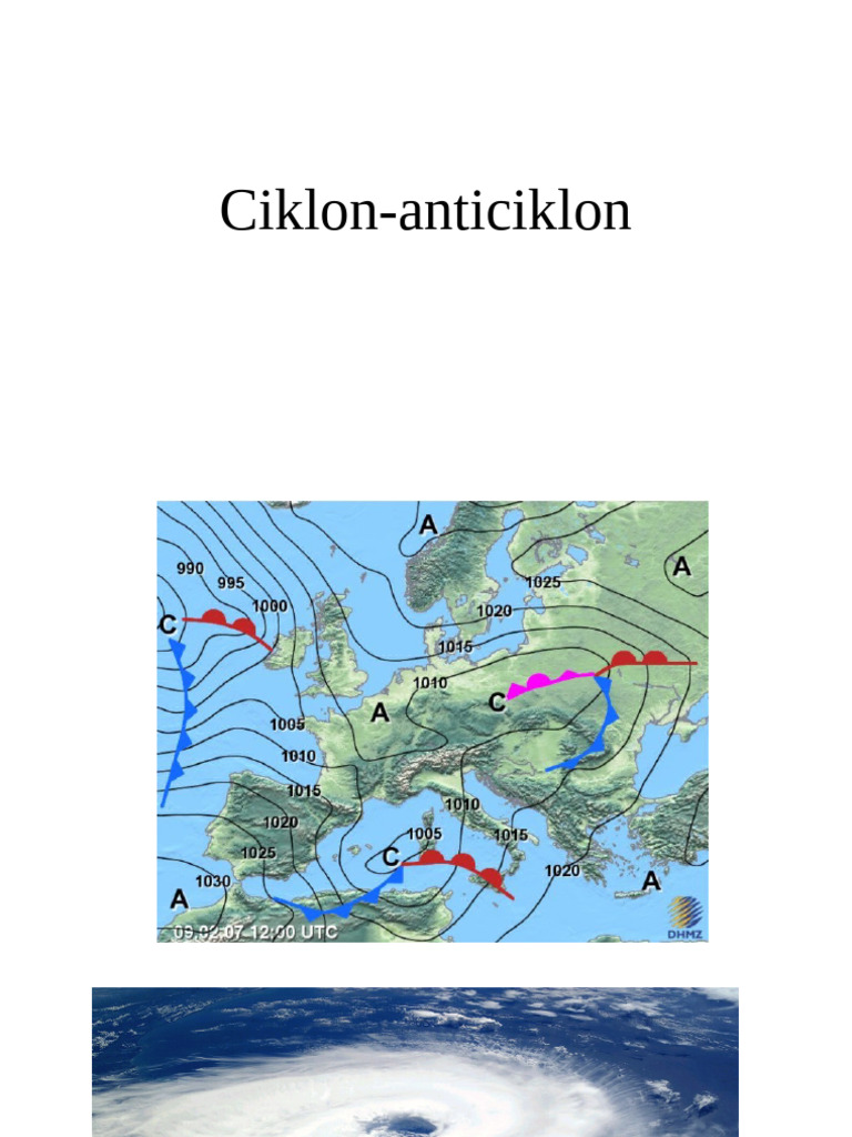 Ciklon-anticiklon | PDF