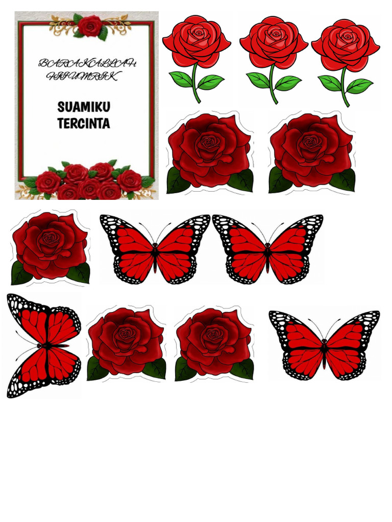 toper bunga merah | PDF