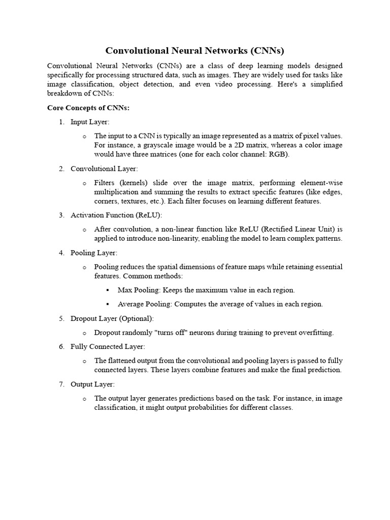 Convolutional Neural Networks_100629 | PDF | Computational Science | Algorithms