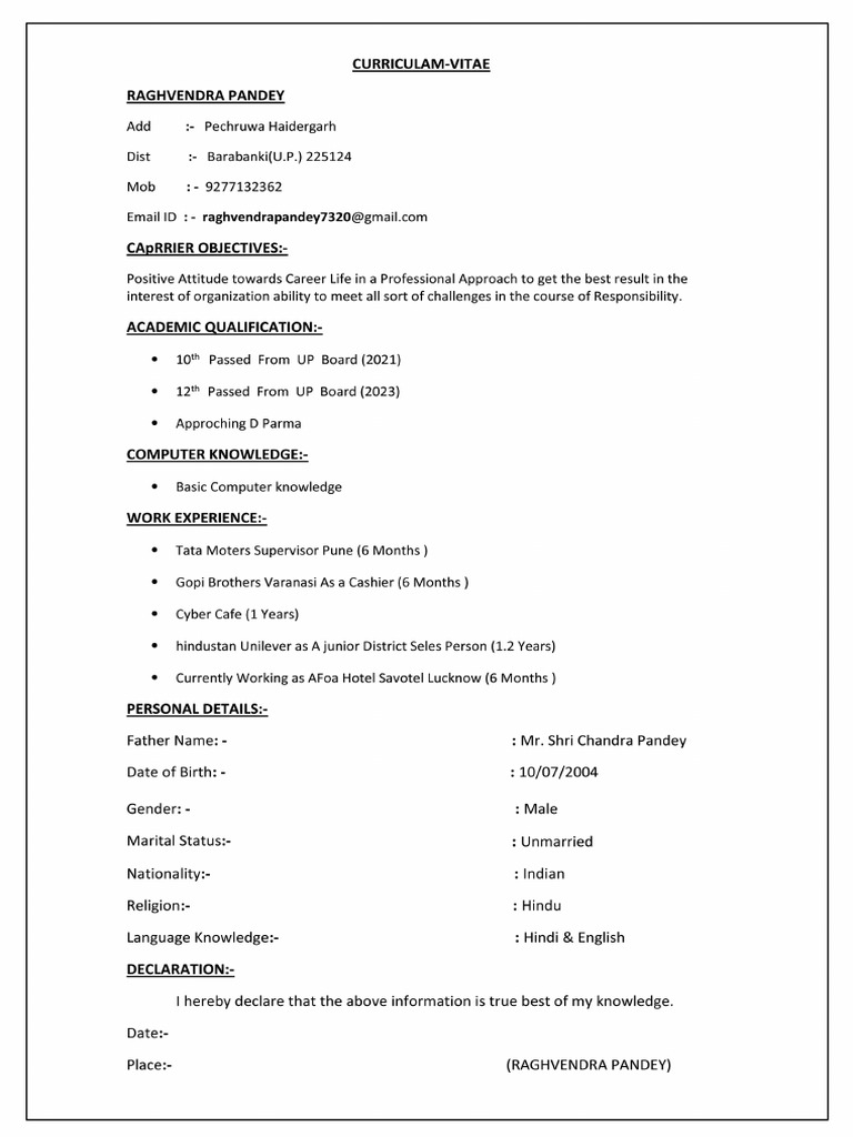 Raghvendra Pandey | PDF