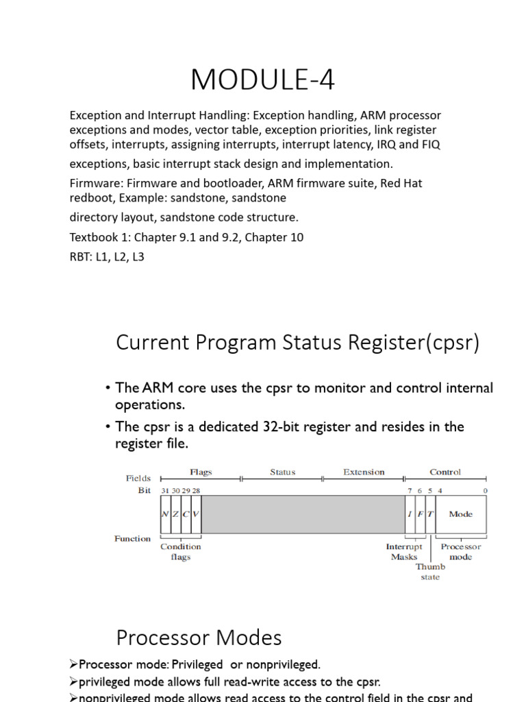 Module 4 | PDF | Central Processing Unit | Computer Engineering