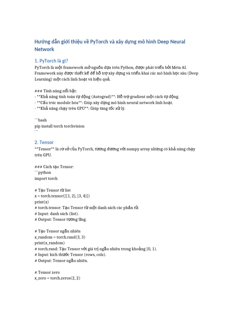 PyTorch_Guide | PDF