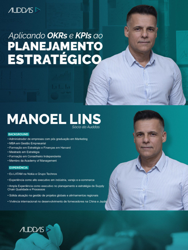 Aplicando OKRs e KPIs Ao Planejamento EstratÃ©gico | PDF