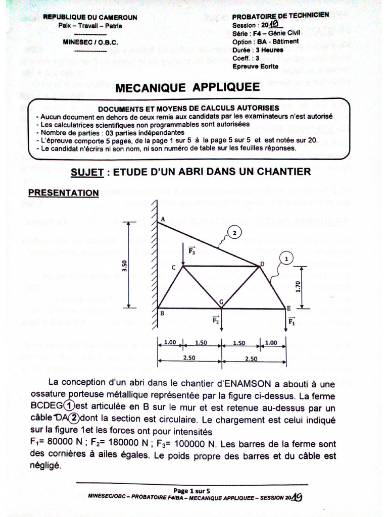 Prob f4 Meca 2019 | PDF