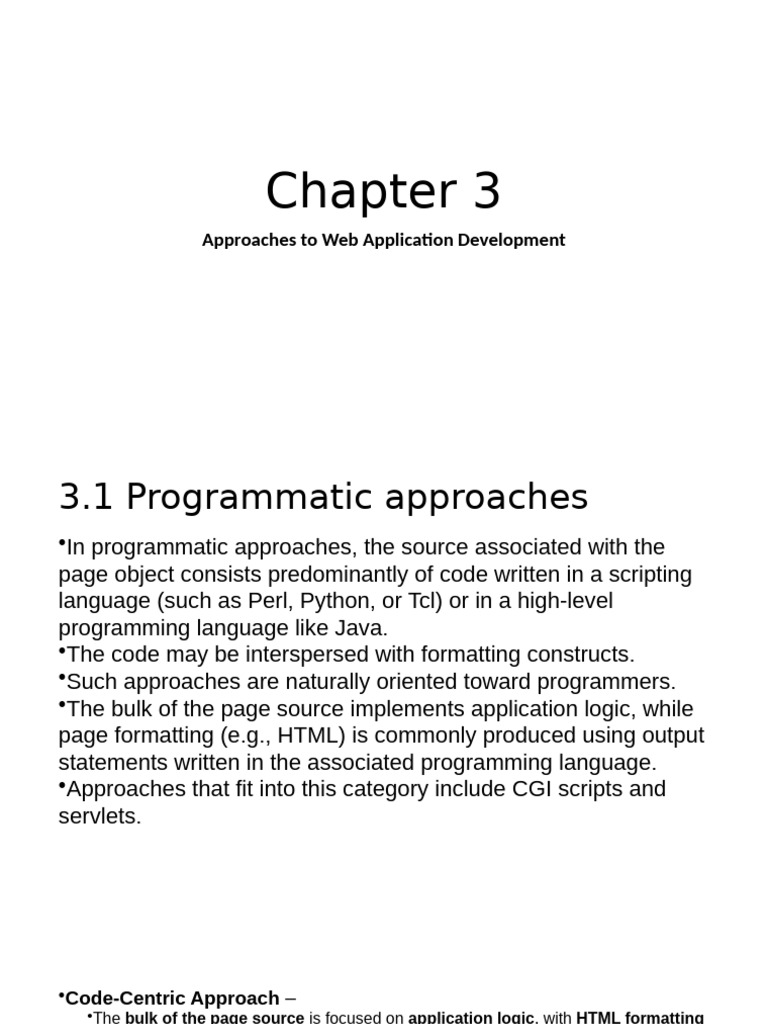 Web science Chapter 3 | PDF | Model–View–Controller | Computer Engineering