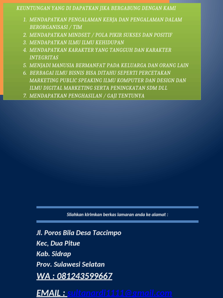 Brosur Tenaga Kerja Hal 2 | PDF