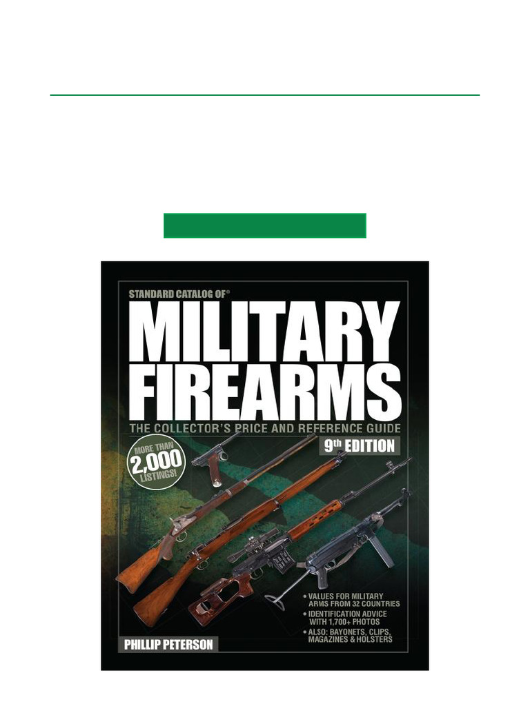 Reader's Pick Standard Catalog of Military Firearms, 9th Edition The Collectors Price ...