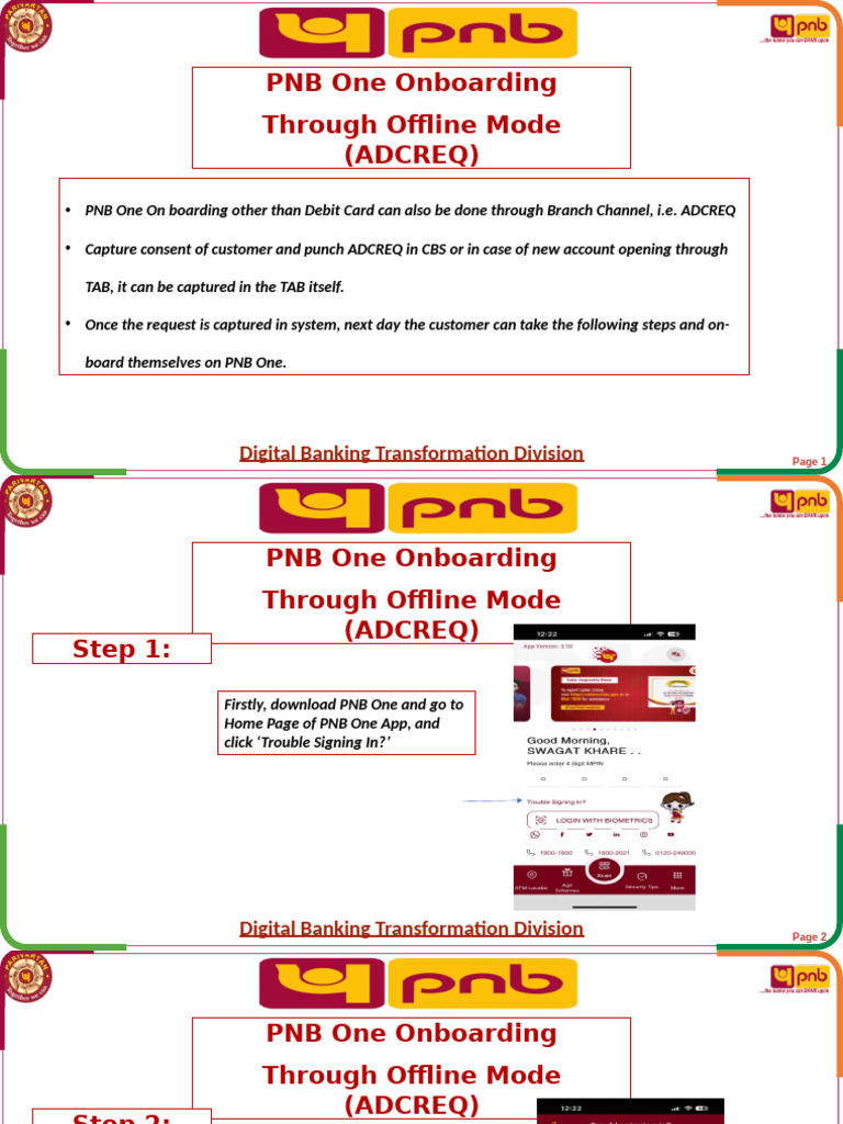 PNB One_ADCREQ Registration | PDF | Software | Computing
