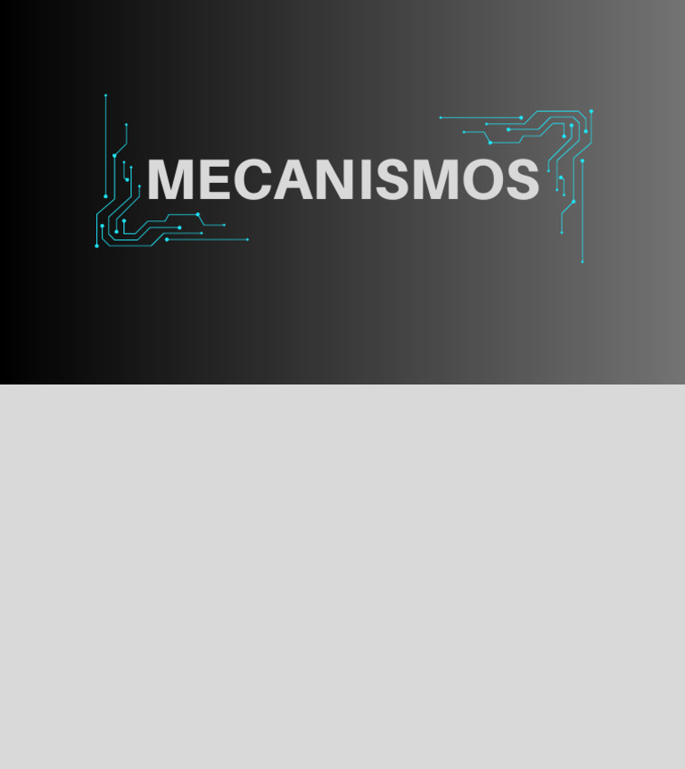 MECANISMOS | PDF