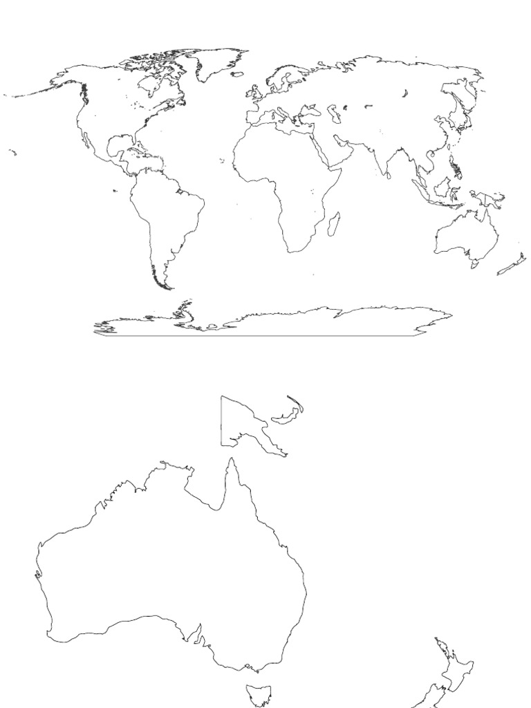 Kıtalar harita | PDF