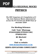 Phy Pp1 Kcse 2025 Top Prediction Cycles | PDF | Force | Sphere