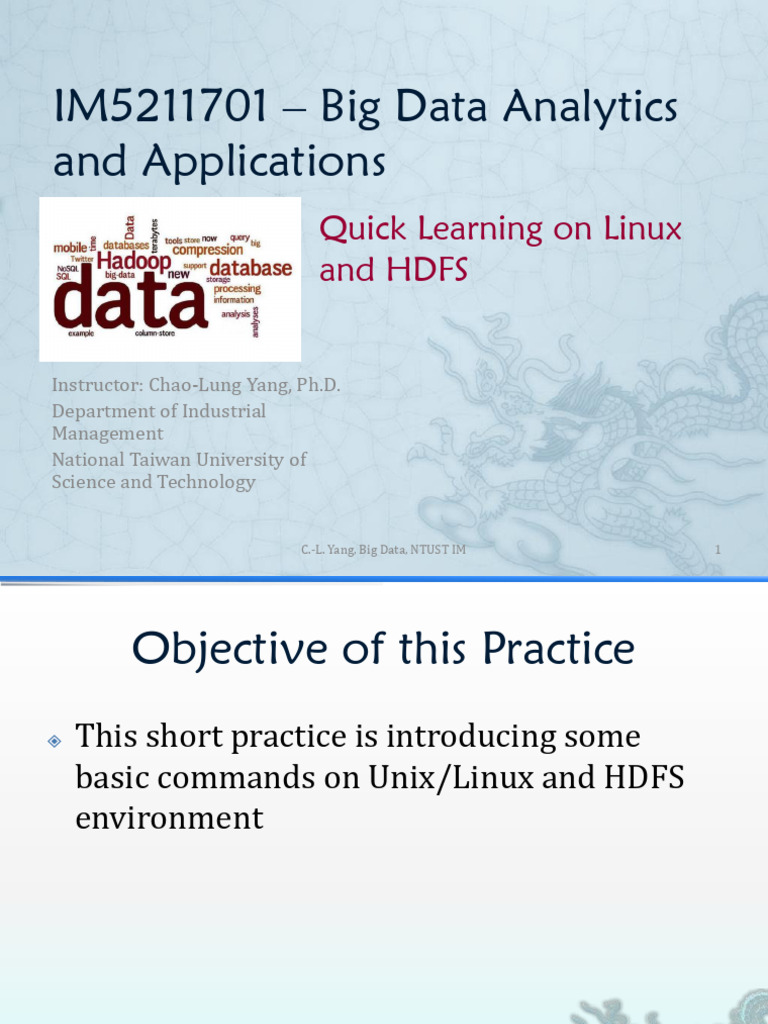 Quick Learning On Linux and HDFS (2022) | PDF | Apache Hadoop | Directory (Computing)