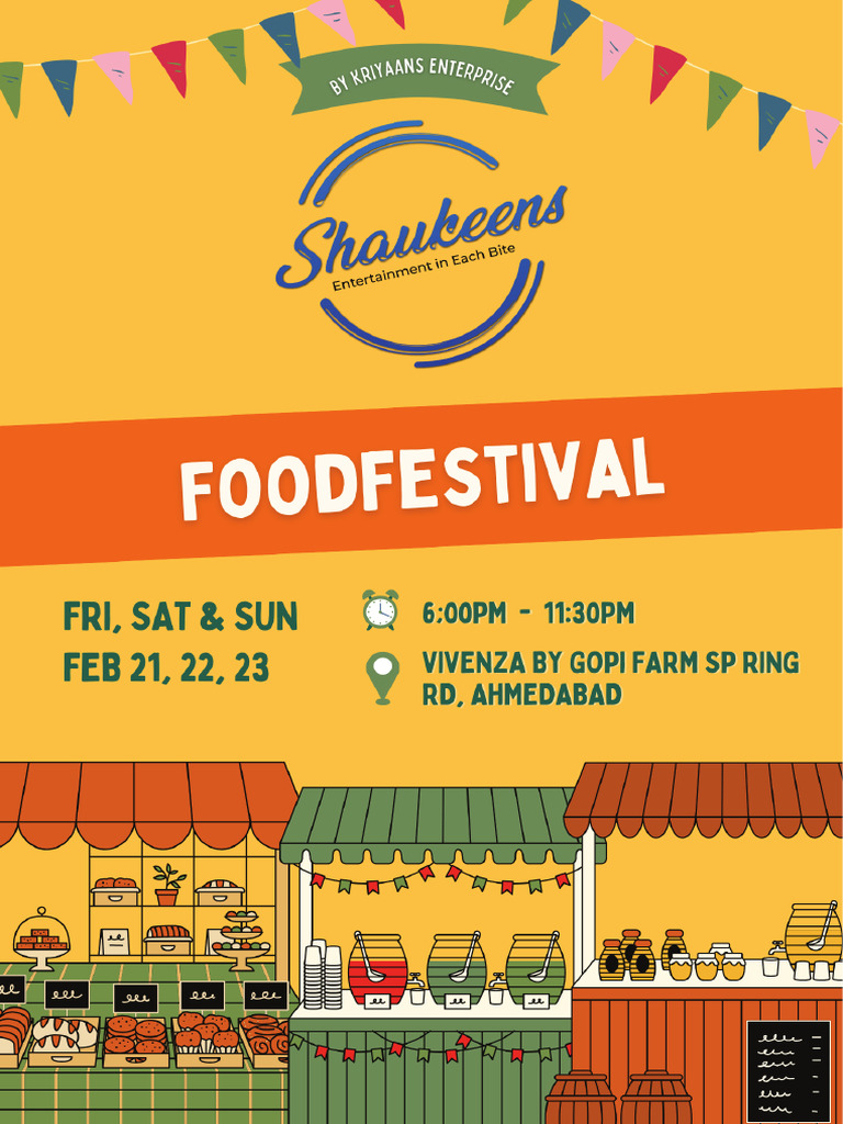 Food Stall Details - Done | PDF