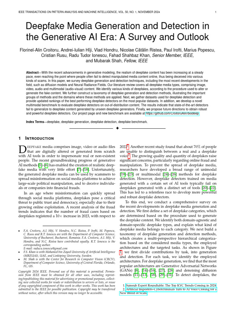 2411.19537v1 survey | PDF | Speech Synthesis | Artificial Intelligence