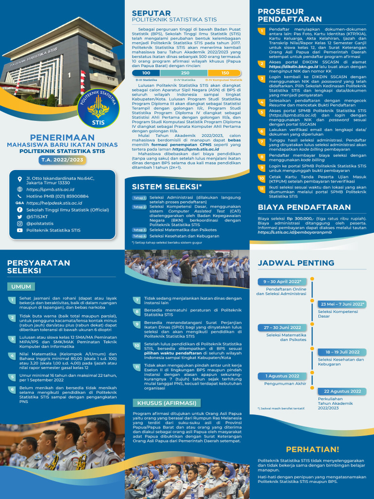 Brosur SPMB 2022 | PDF