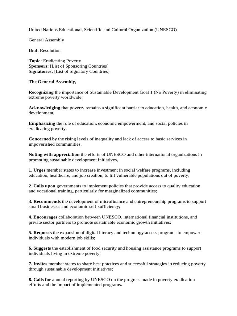 United Nations Educational | PDF
