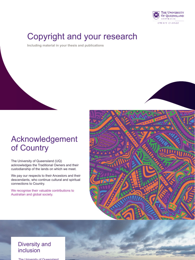 Understanding Copyright in Research | PDF | Fair Dealing | Creative ...