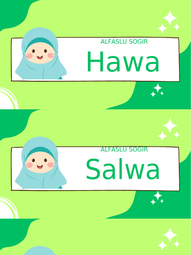 Nametag Santri Dta | PDF