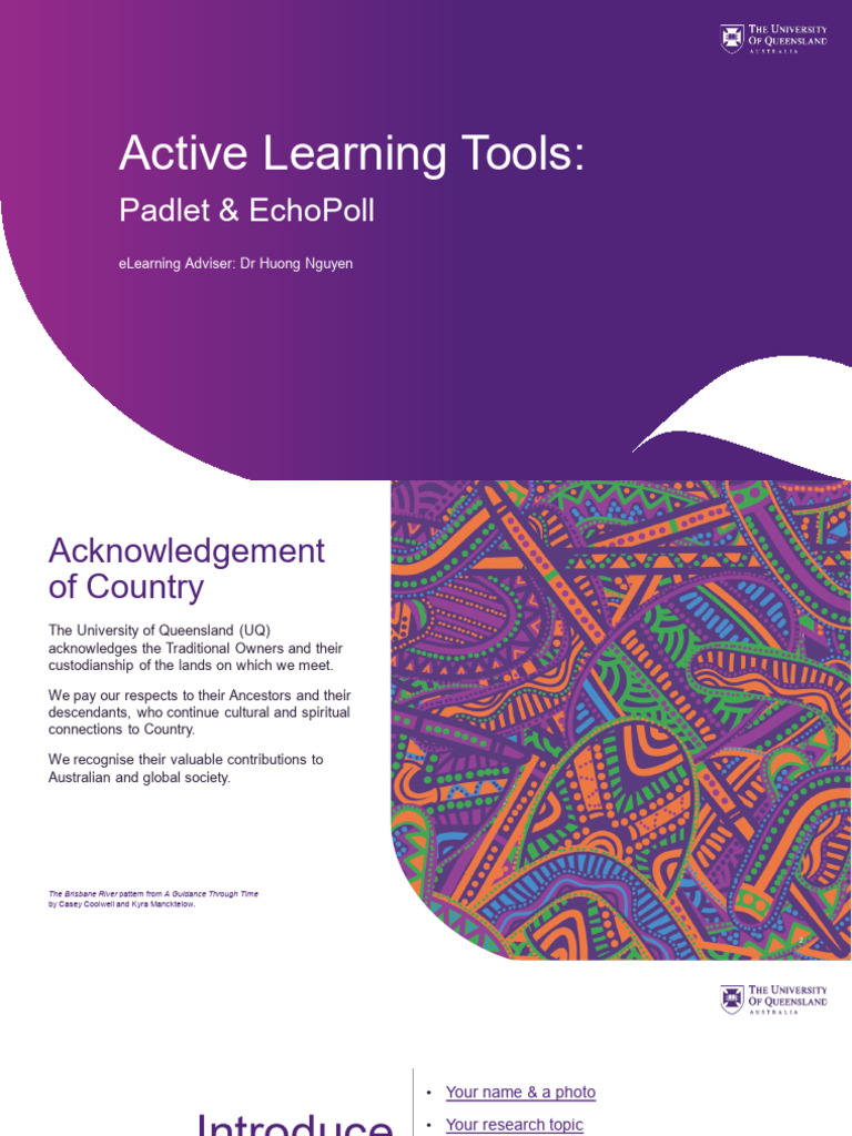 Active Learning with Padlet & EchoPoll | PDF | Educational Technology | Microsoft Power Point