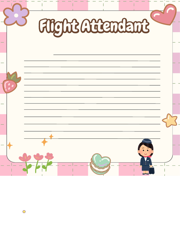 Pink Purple Cute Creative Thank You Letter | PDF