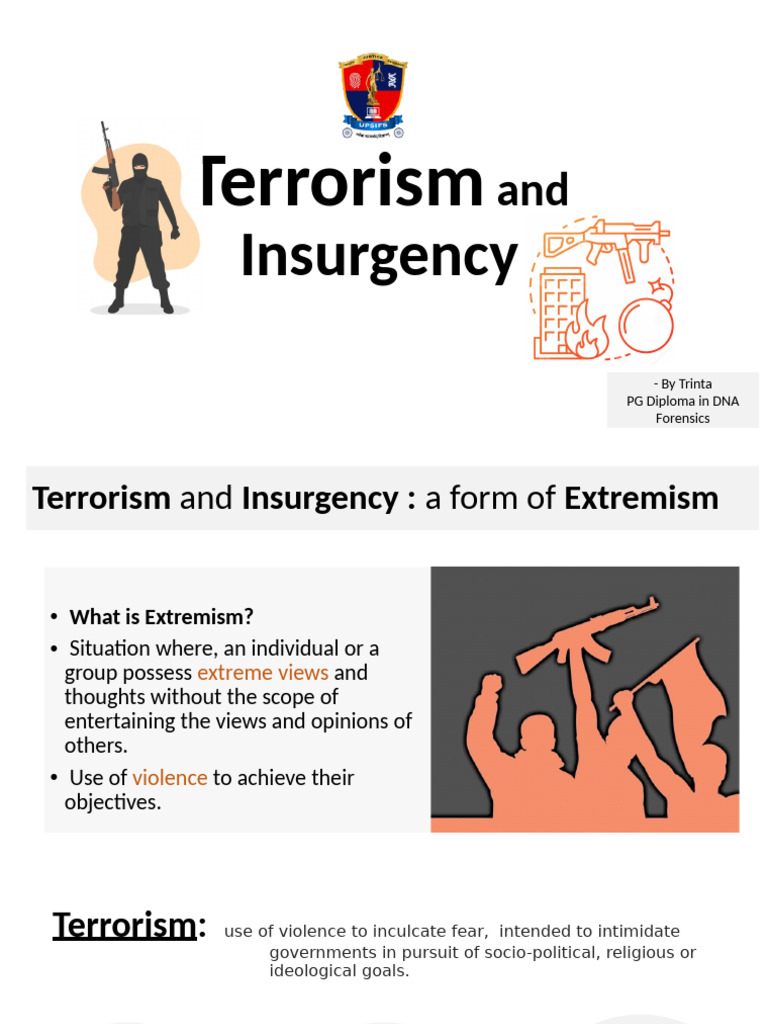 Terrorism and Insurgency | PDF | Insurgency | Violence
