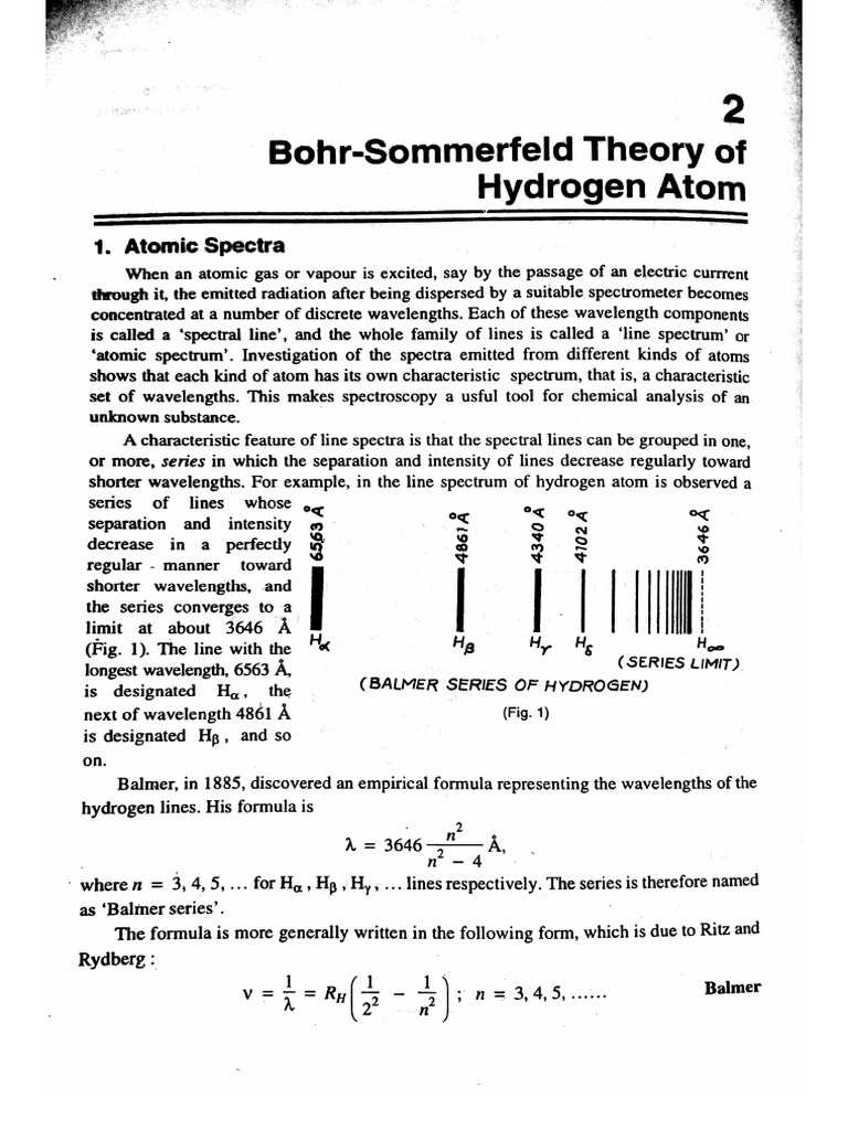 Atomic and Molecular Physics | PDF