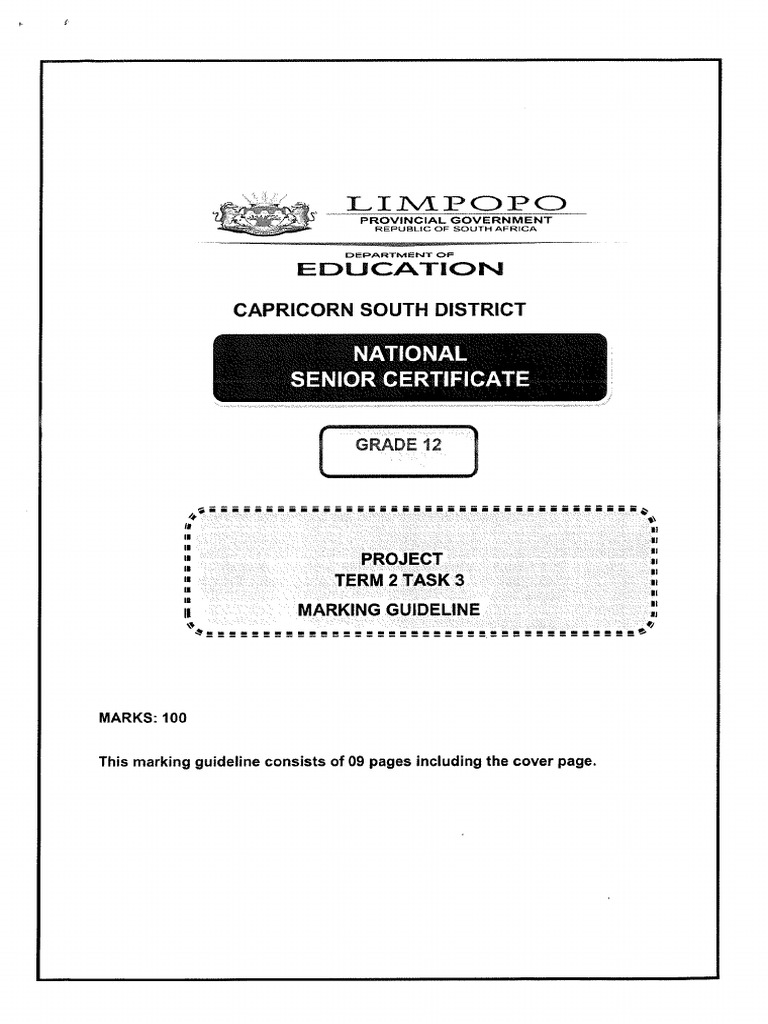 Grade 12 Project 2023 MG | PDF