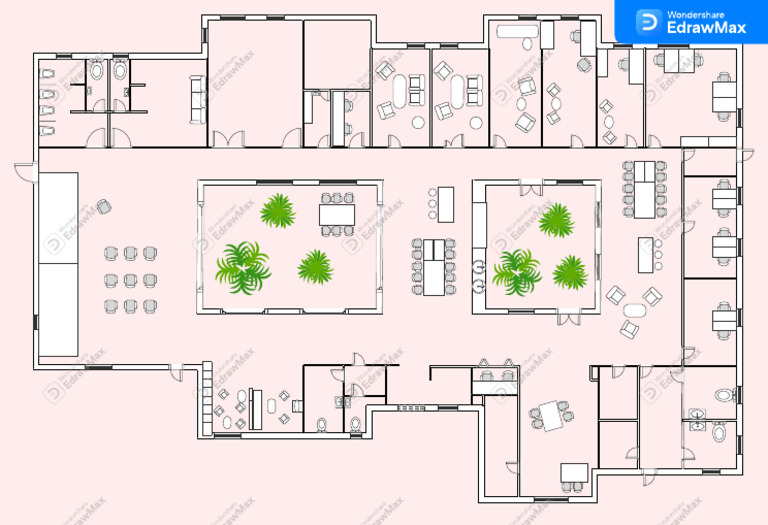 Simple Hospital Building Plan | PDF