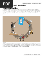 Dance's Helical Model of Communication | PDF | Helix | Communication