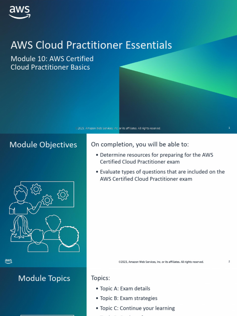 AWS Certified Cloud Practitioner Guide | PDF | Cloud Computing | Amazon ...