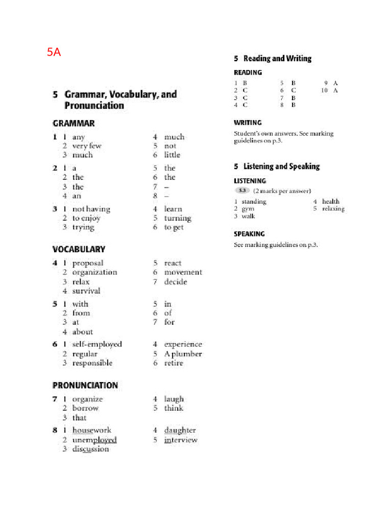 5&6 - AB Odpowiedzi Do Zadań - Te Co Ona Robi | PDF