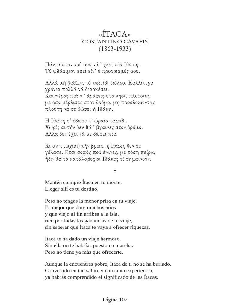 Itaca | PDF