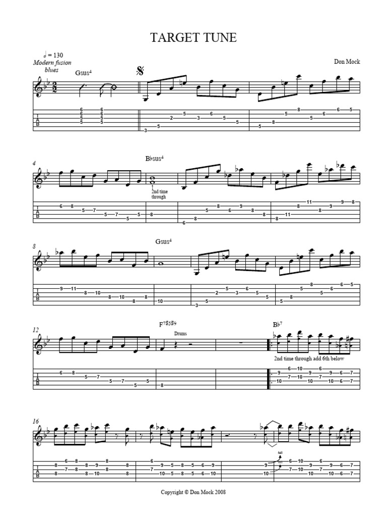 3 Target Tune (Target Tones 01) | PDF