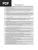 A61 Appointed Persons Theory Test Questions For Candidates PDF | PDF ...