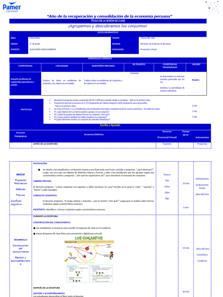 Sesi Sem1 S1 Mat Ibim Ae2025 | PDF | Maestros | Modificación de comportamiento