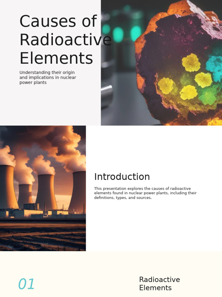 Causes of Radioactive Roll No. 54 Civil | PDF | Nuclear Power ...
